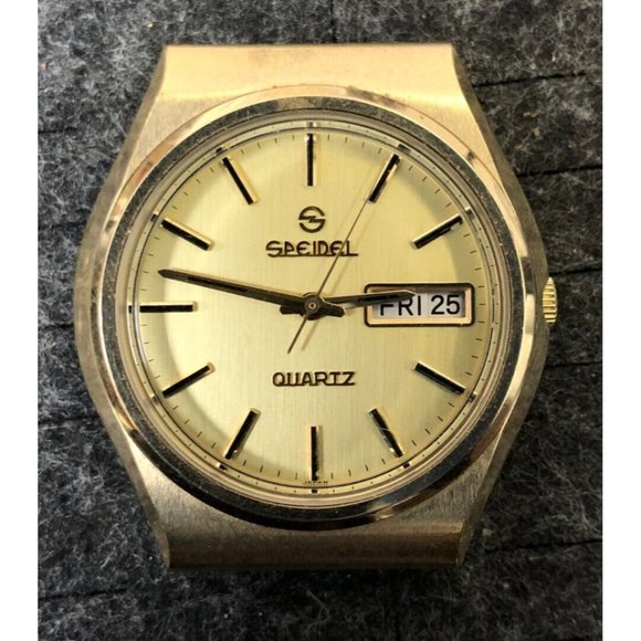 Speidel | Accessories | Vintage Speidel Analog Watch Gold Tone Not ...
